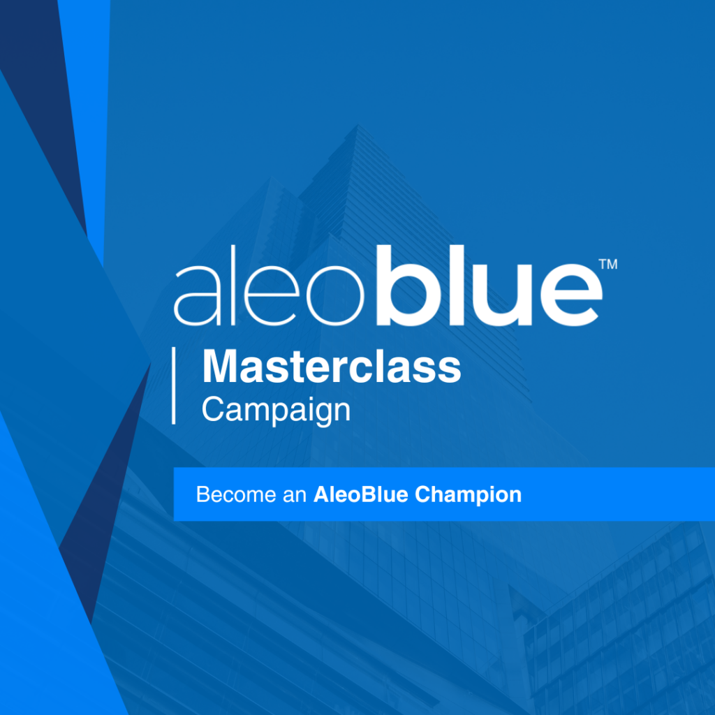 AleoBlue Masterclass Campaign | Aleo Lighting