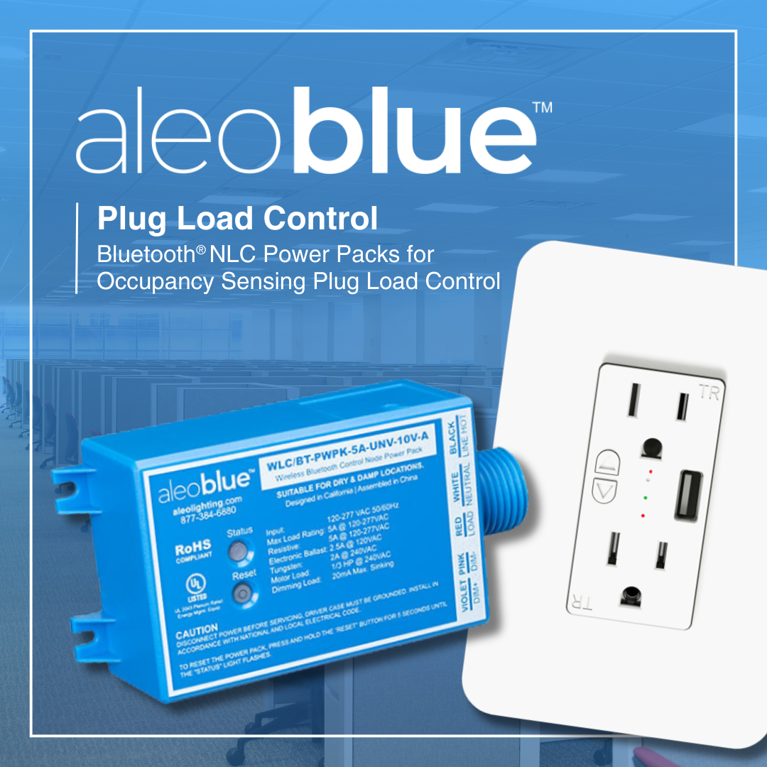 Optimize Plug Load Control with AleoBlue | Aleo Lighting