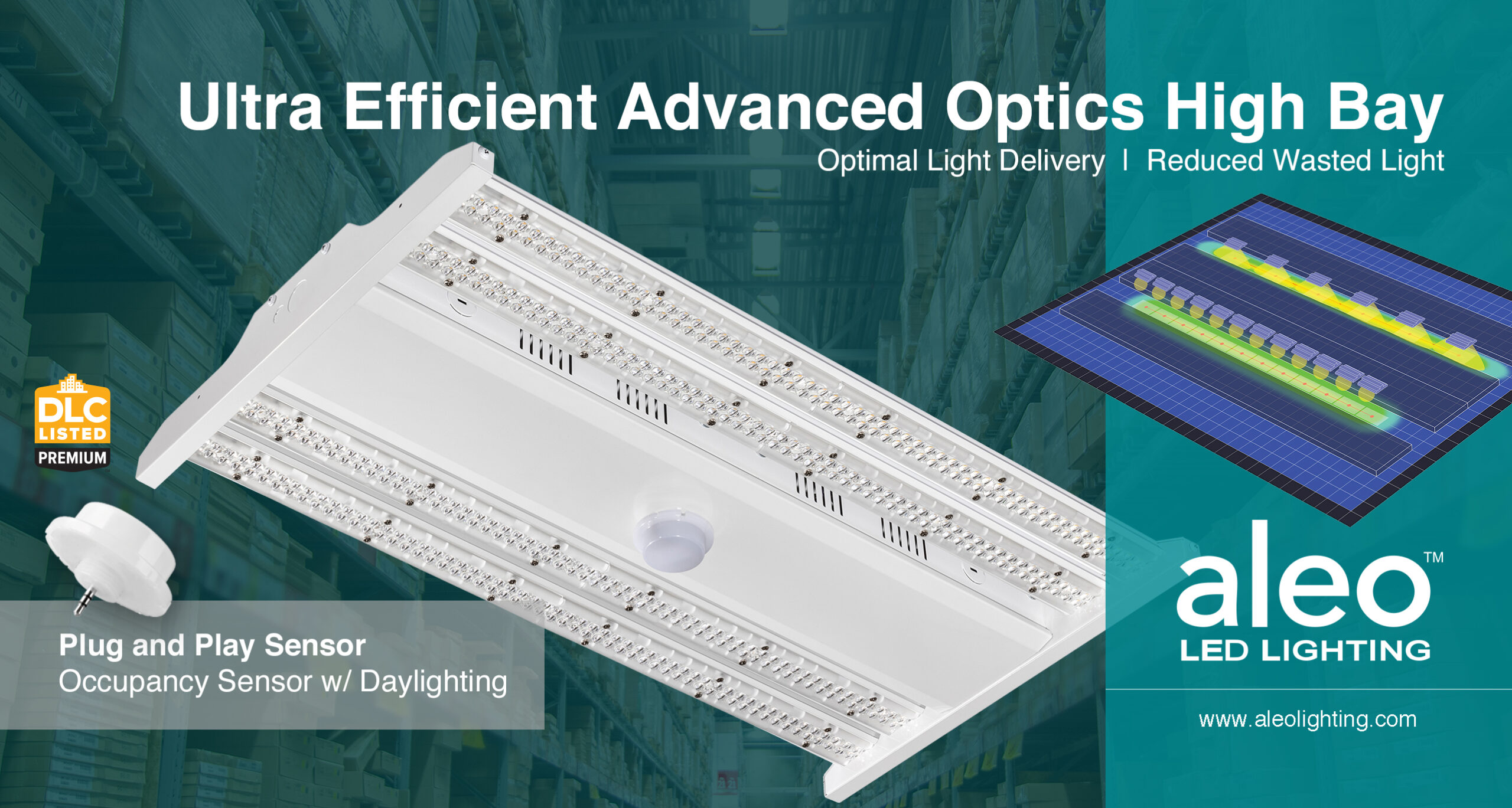 Product Spotlight: ILB Series Advanced Optics High Bay | Aleo Lighting