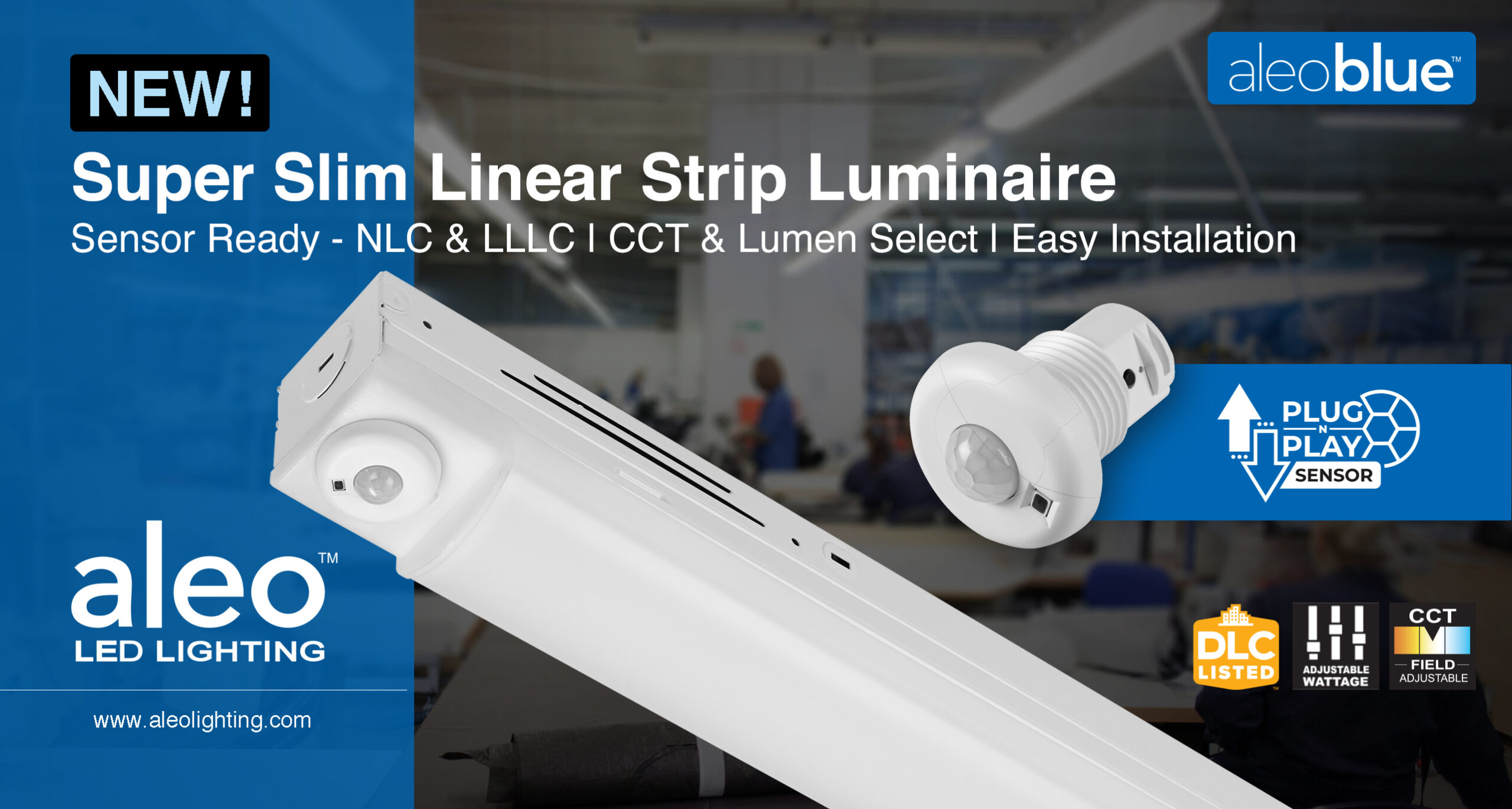 Next Generation LSX™ UX SR/RC Super Slim LED Linear Strip Luminaire ...