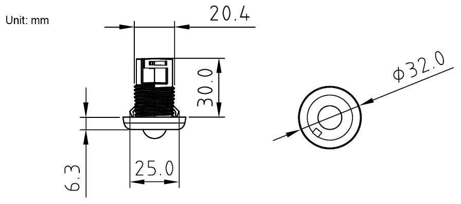 SPIR-OSDL/BT-DC200 | Aleo Lighting