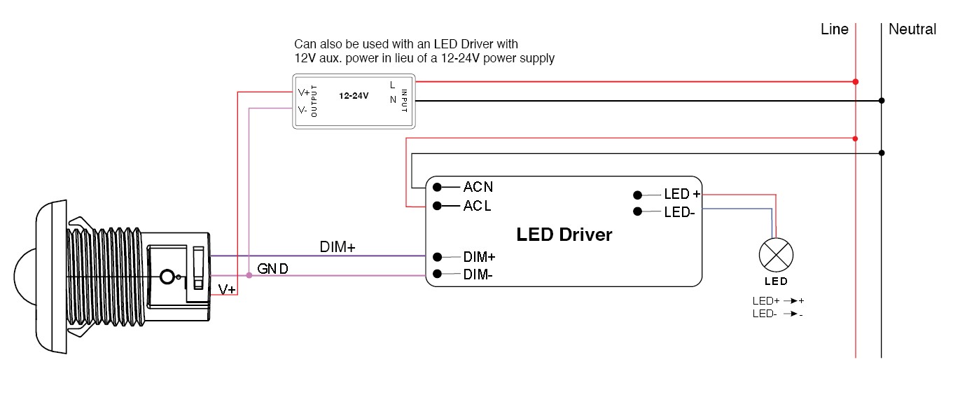 SPIR-OSDL/BT-DC200 | Aleo Lighting